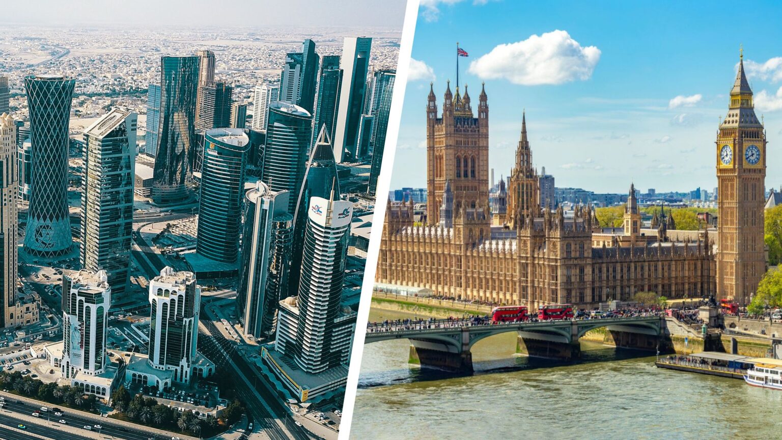Doha and London Private Jet Flights - Private Jet