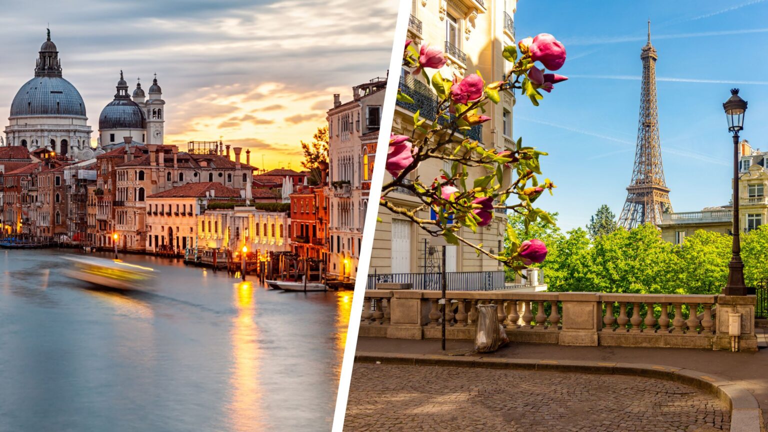 Venice and Paris Private Jet Flights - Private Jet