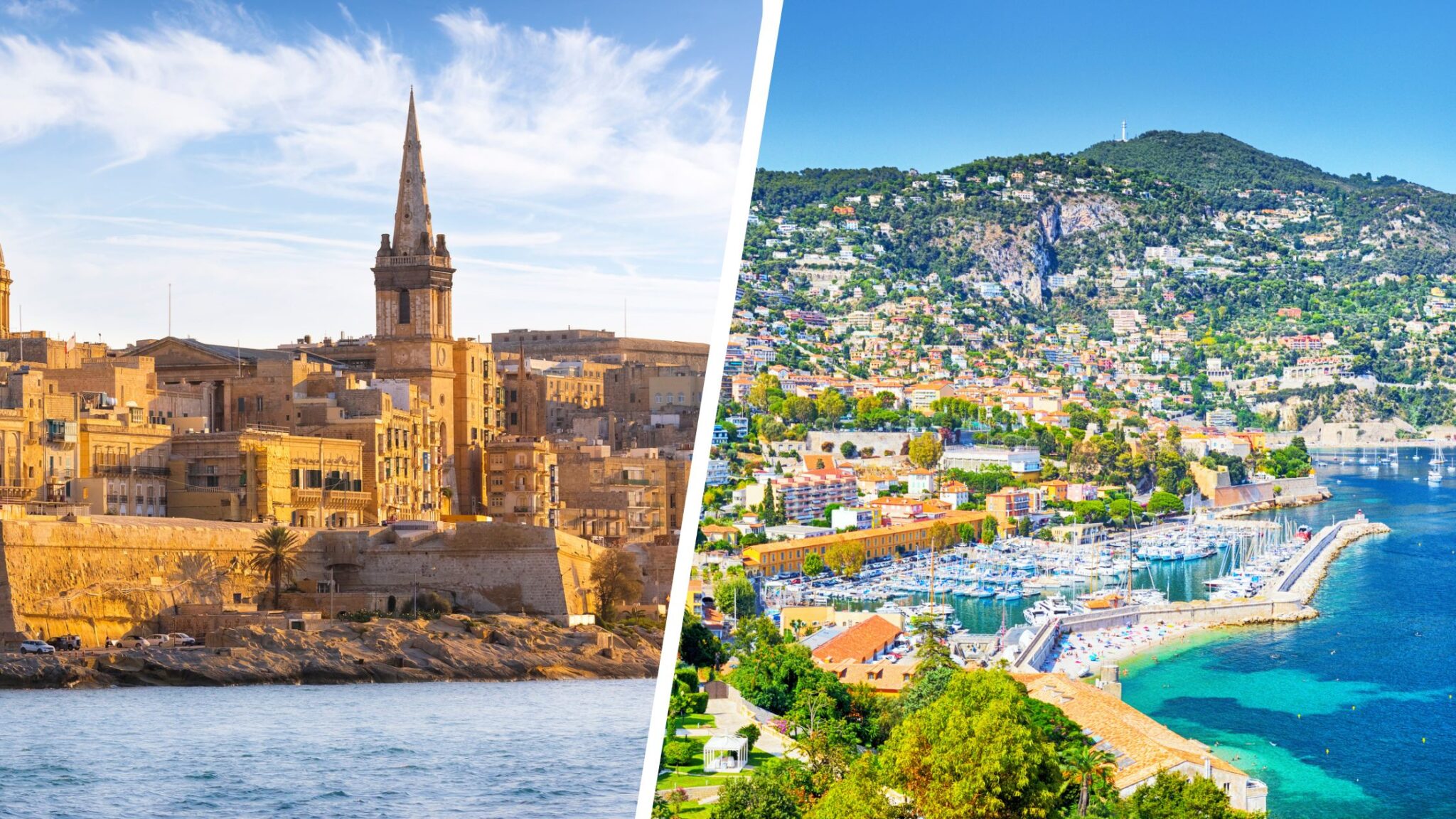 Private Flights from Malta to Nice - Private Jet